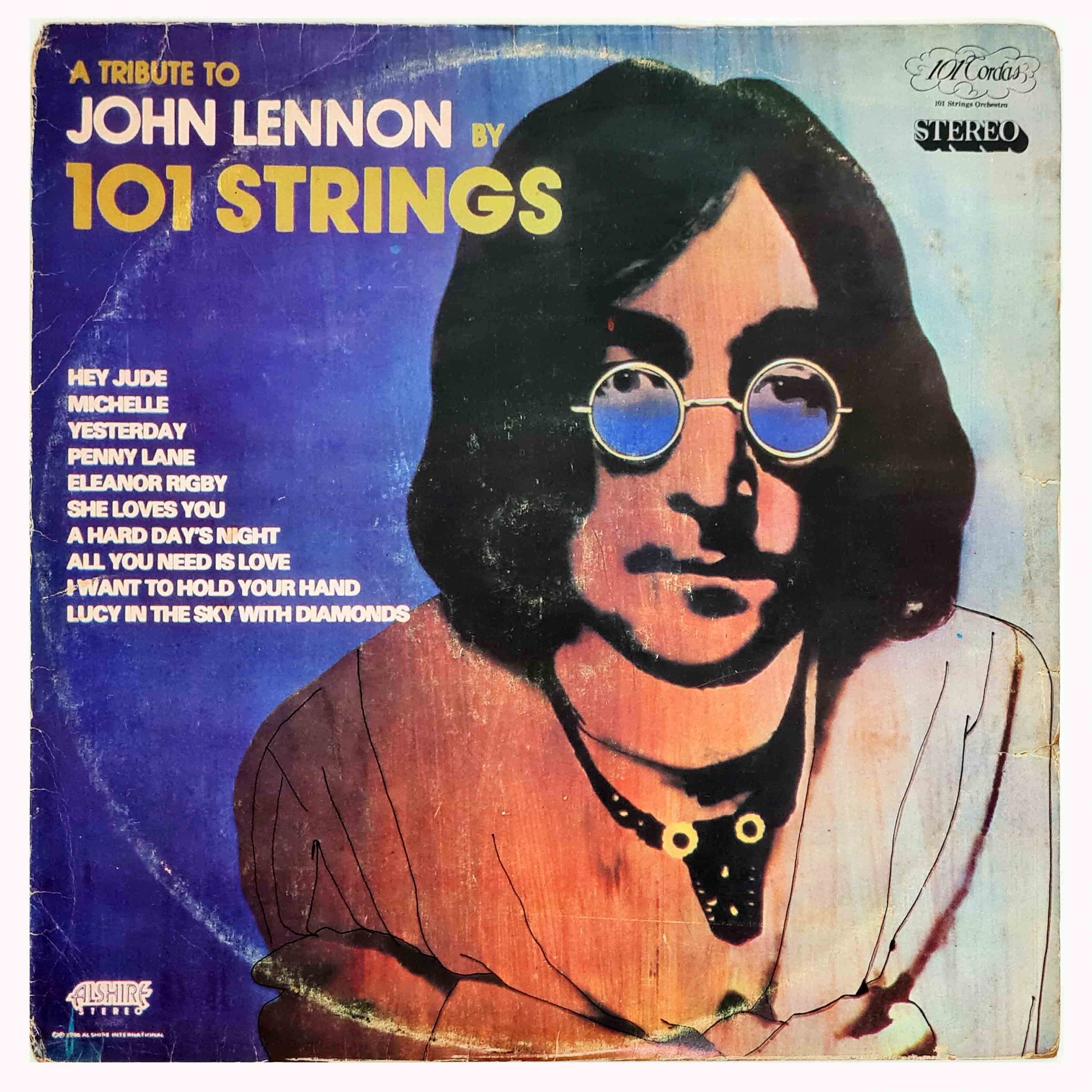 LP 101 Strings - Tributo a John Lennon Disco Vinil 1983 - Hm - Sua loja de discos online