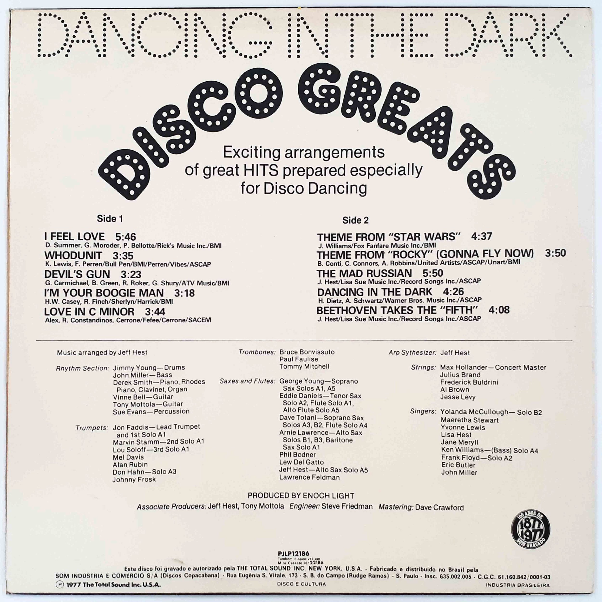 LP Enoch Light Light Brigade Dancing In The Dark Vinil - Hm - Sua loja ...