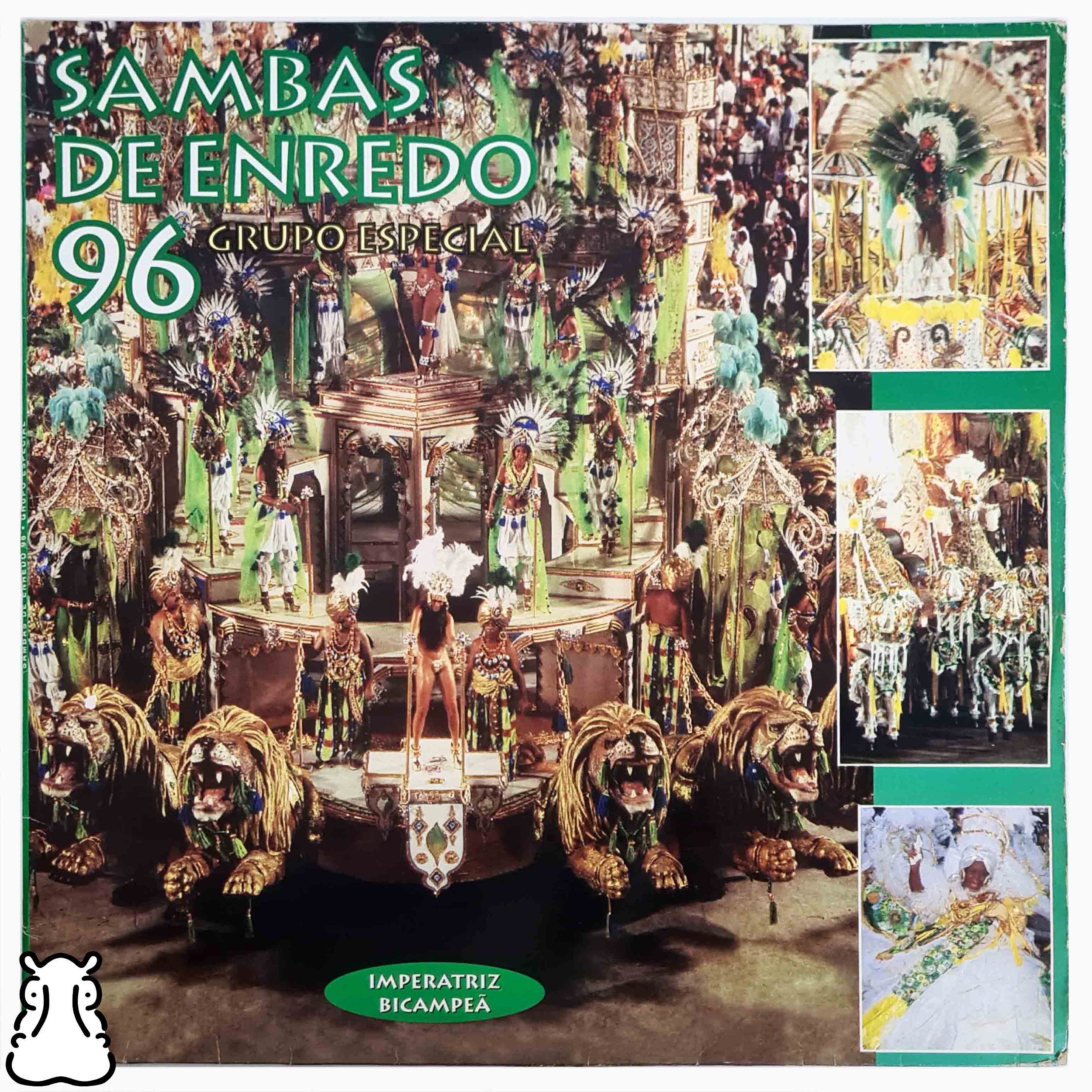 LP Samba de Enredo Carnaval 1996 RJ Vol 1 Vinil Encarte - Hm - Sua loja de discos online