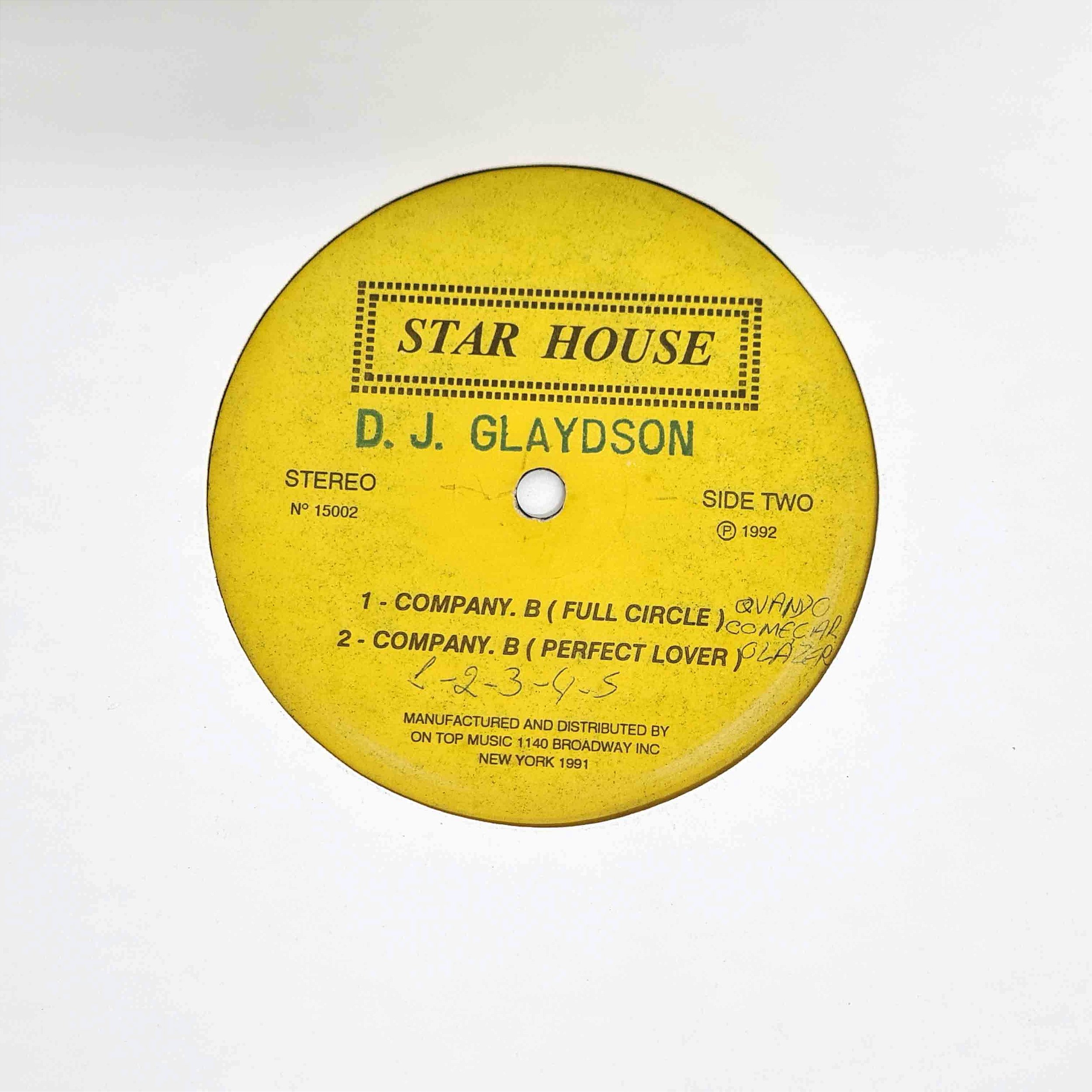 LP Star House - Disco de Vinil DJ 1992 - Hm - Sua loja de discos online