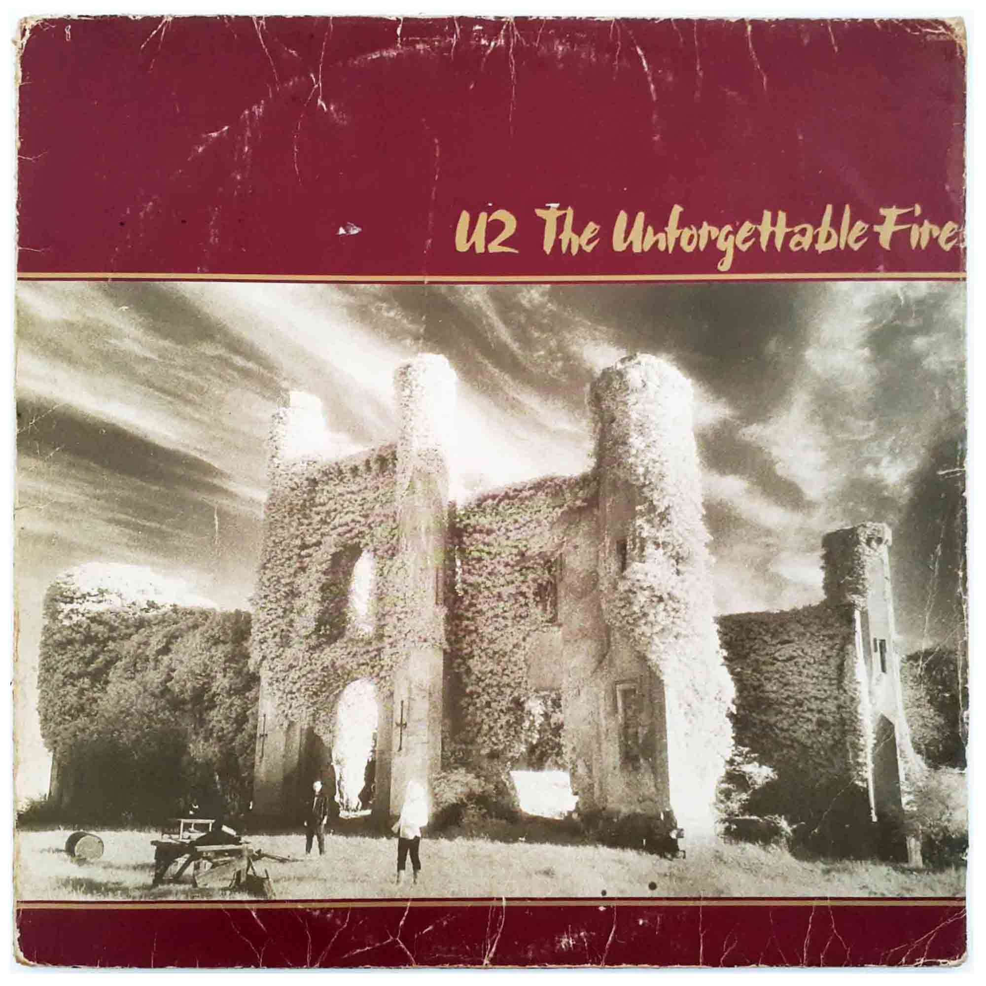 LP U2 - The Unforgettable Fire - Vinil 1985 Encarte - Hm - Sua loja de discos online