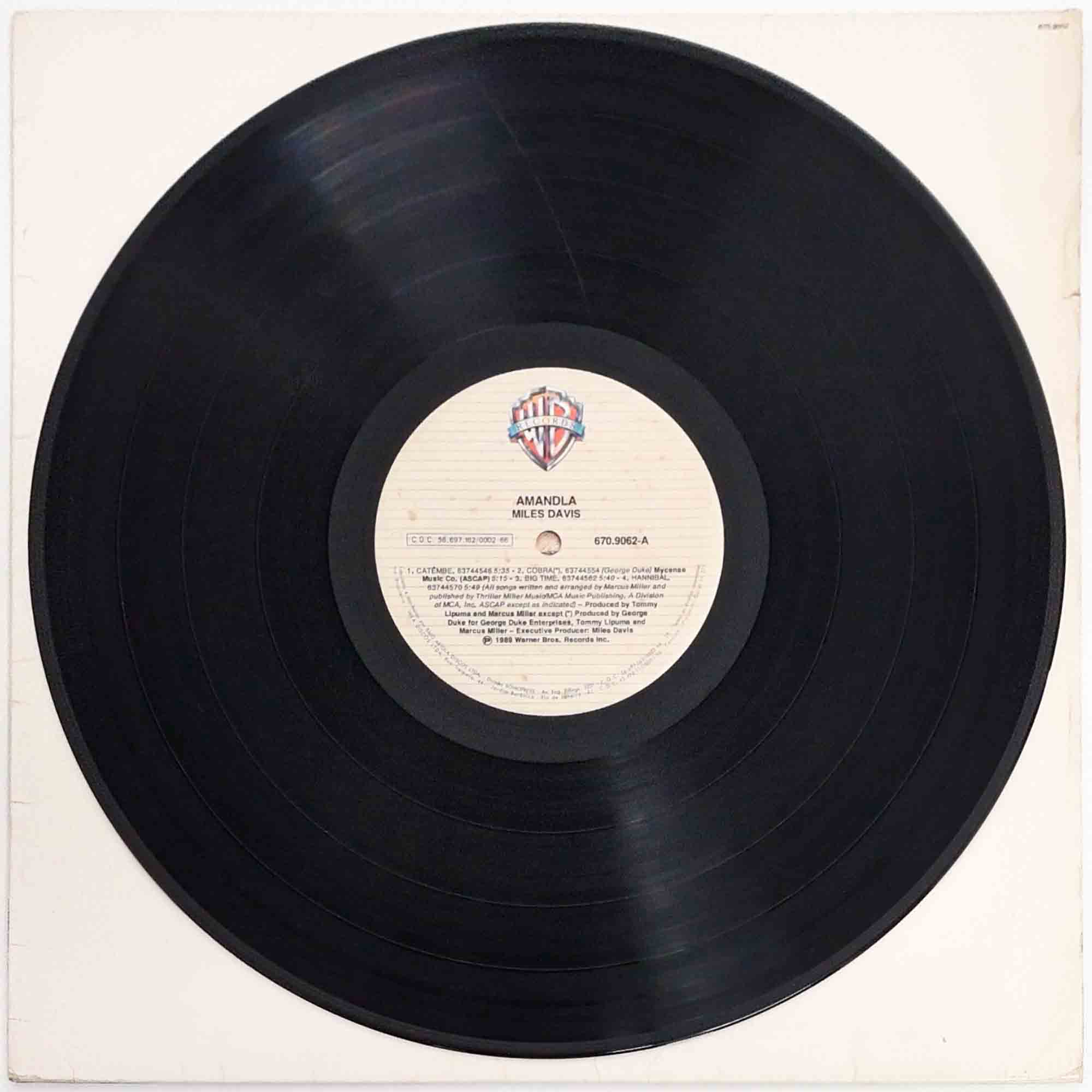 LP Miles Davis - Amandla - Disco de Vinil 1989 Encarte - Hm - Sua loja ...
