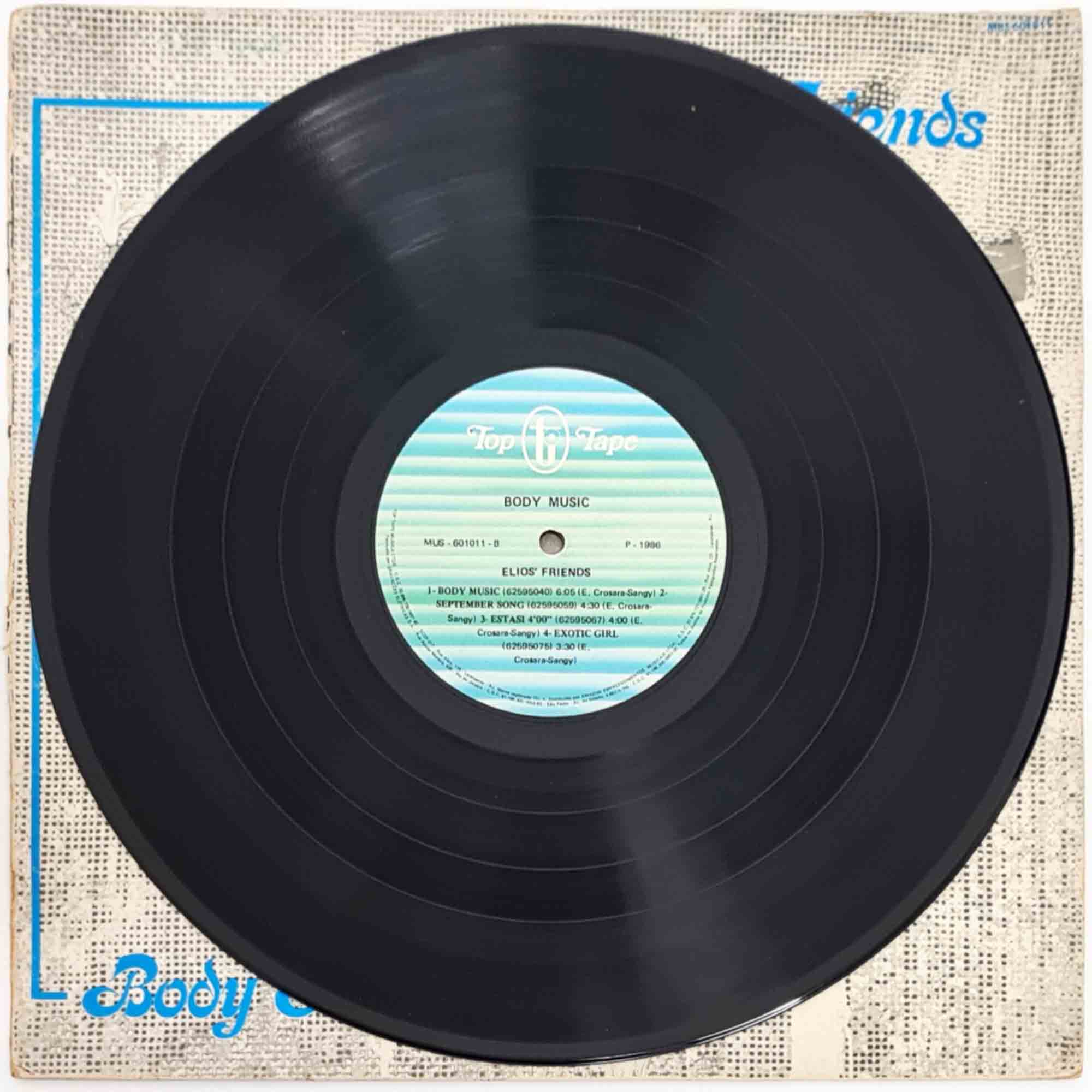 LP Elios Friends - Body Music - Disco de Vinil 1986 - Hm - Sua loja de ...