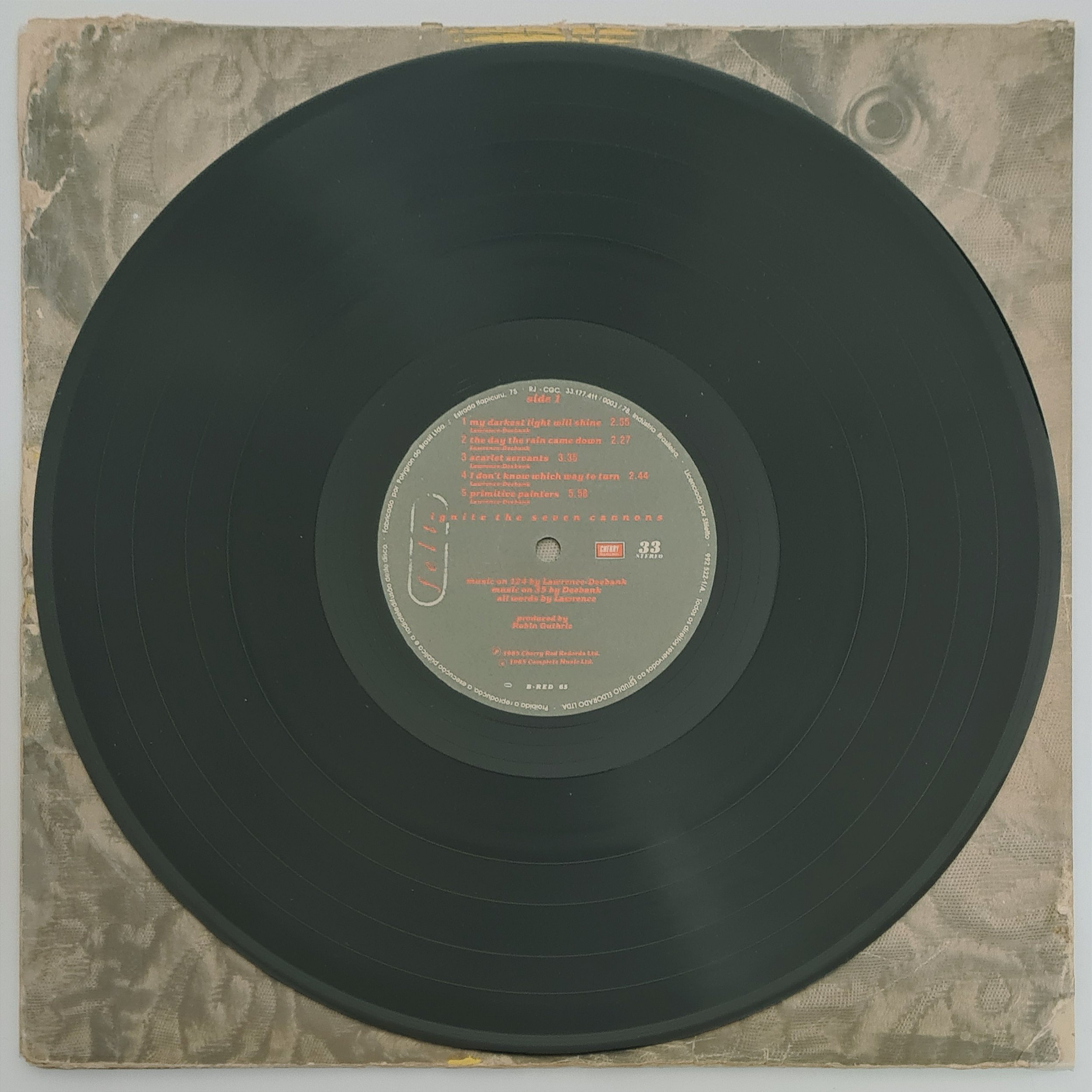 Lp Felt Ignite The Seven Cannons Disco De Vinil 1987 Hm Sua Loja