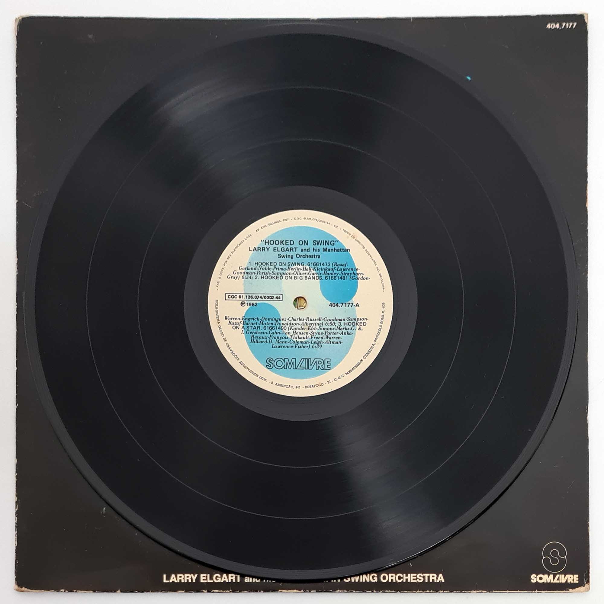 LP Larry Elgart - Hooked on Swing - Disco de Vinil 1982 - Hm - Sua loja ...