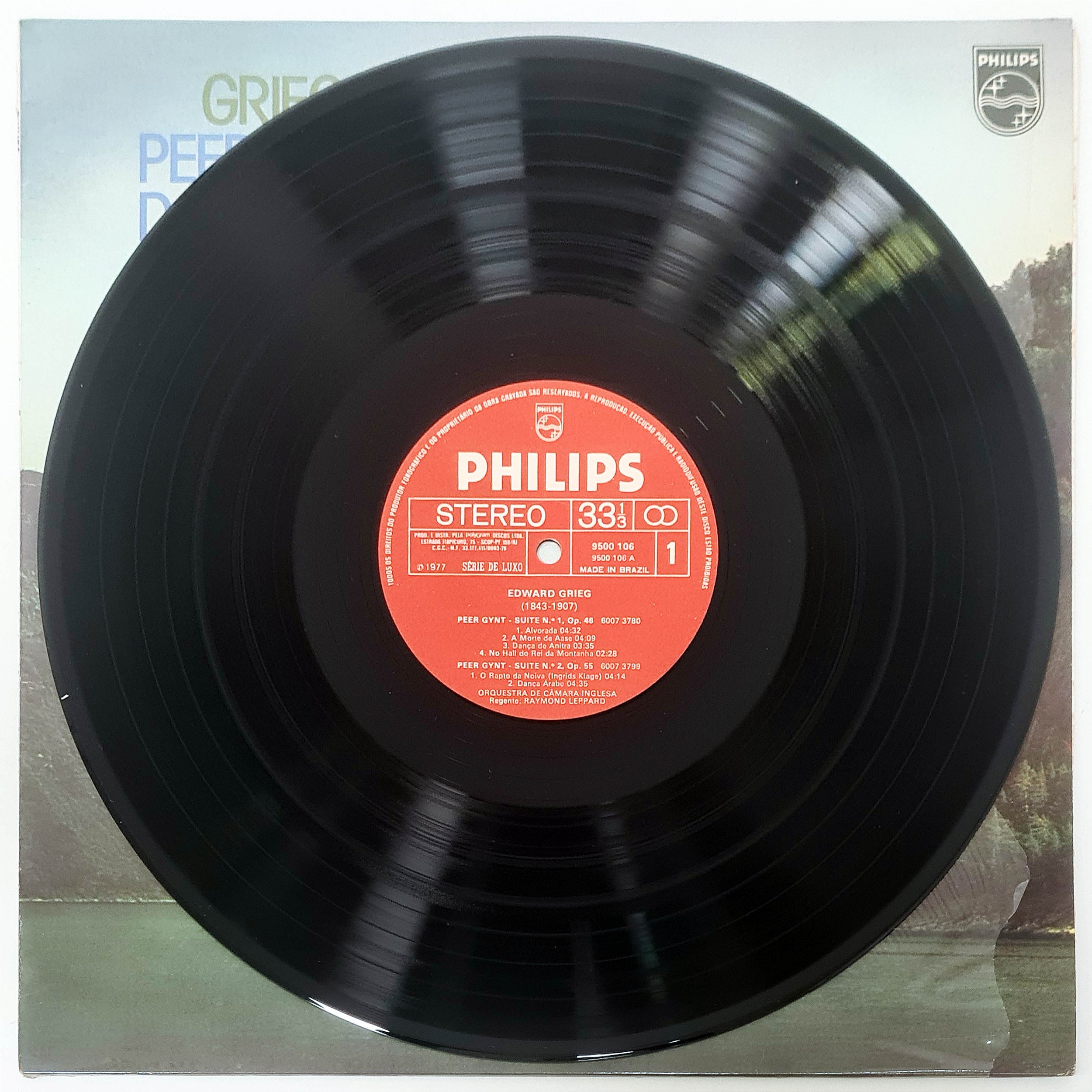 LP Grieg Raymond Leppard Peer Gynt Suites 1 & 2 Vinil - Hm - Sua loja ...