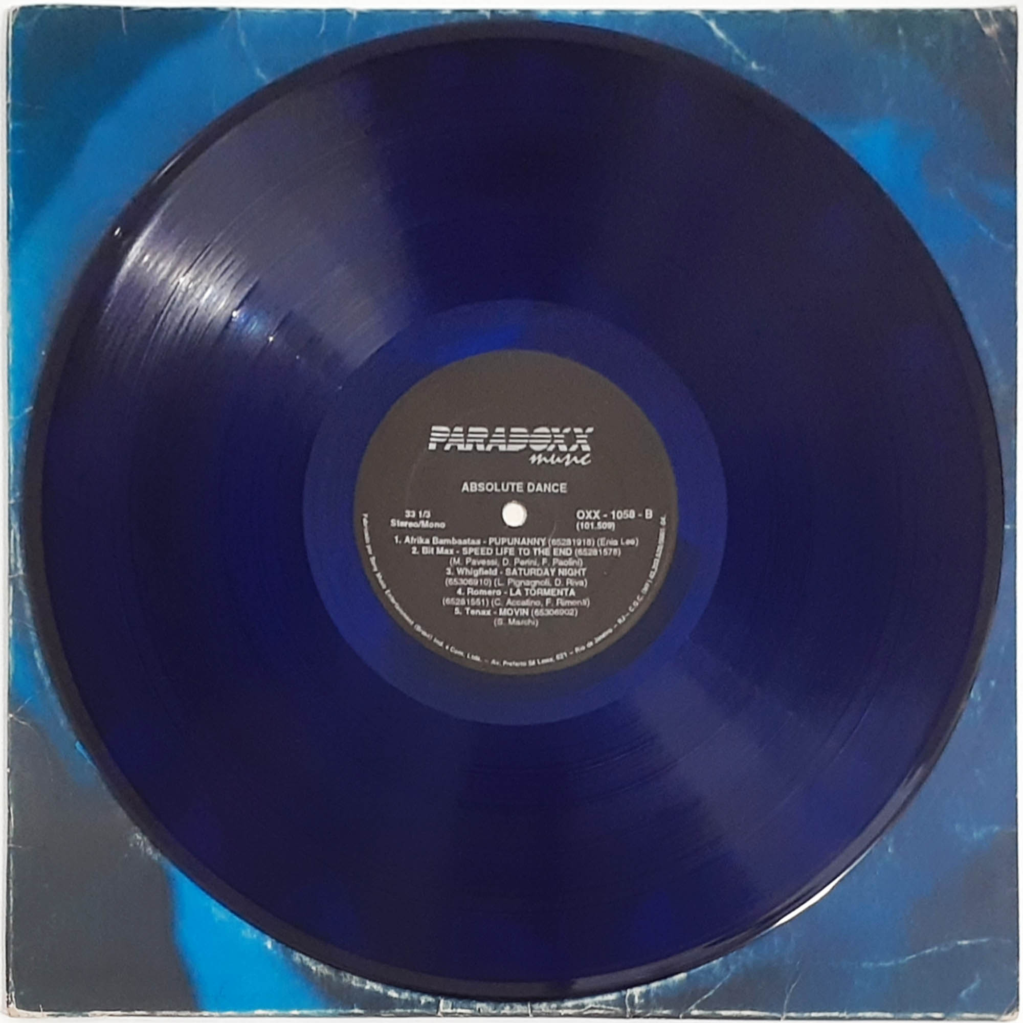 LP Absolute Dance - Coletânea 1994 Disco de Vinil Azul - Hm - Sua loja ...
