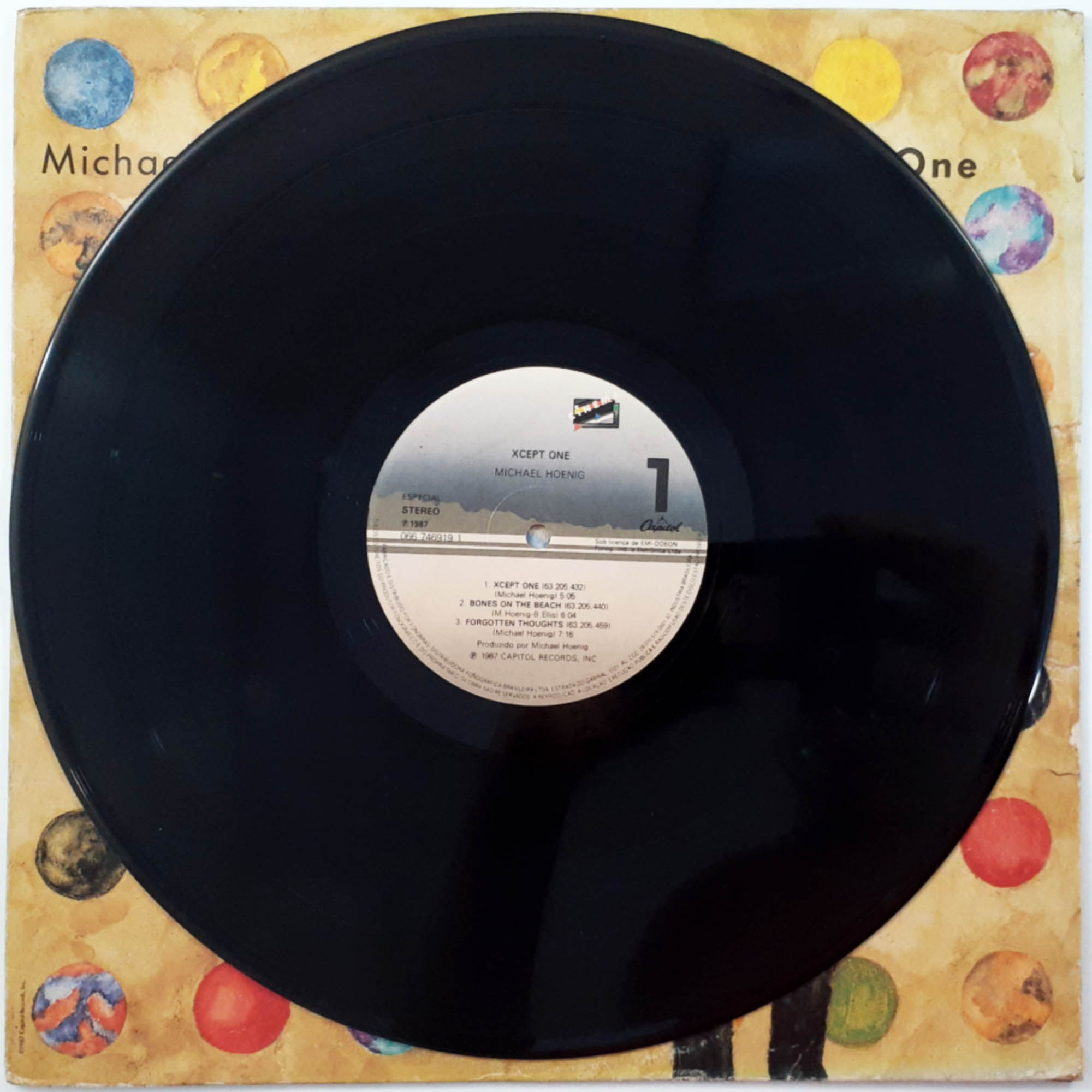 LP Michael Hoenig Xcept One Disco de Vinil 1988 Encarte - Hm - Sua loja ...