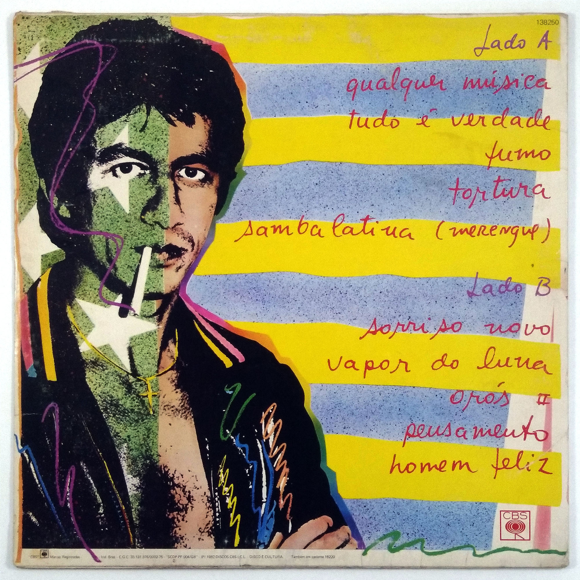 LP Fagner - 1982 - Qualquer Música - Vinil Encarte - Hm - Sua loja de ...