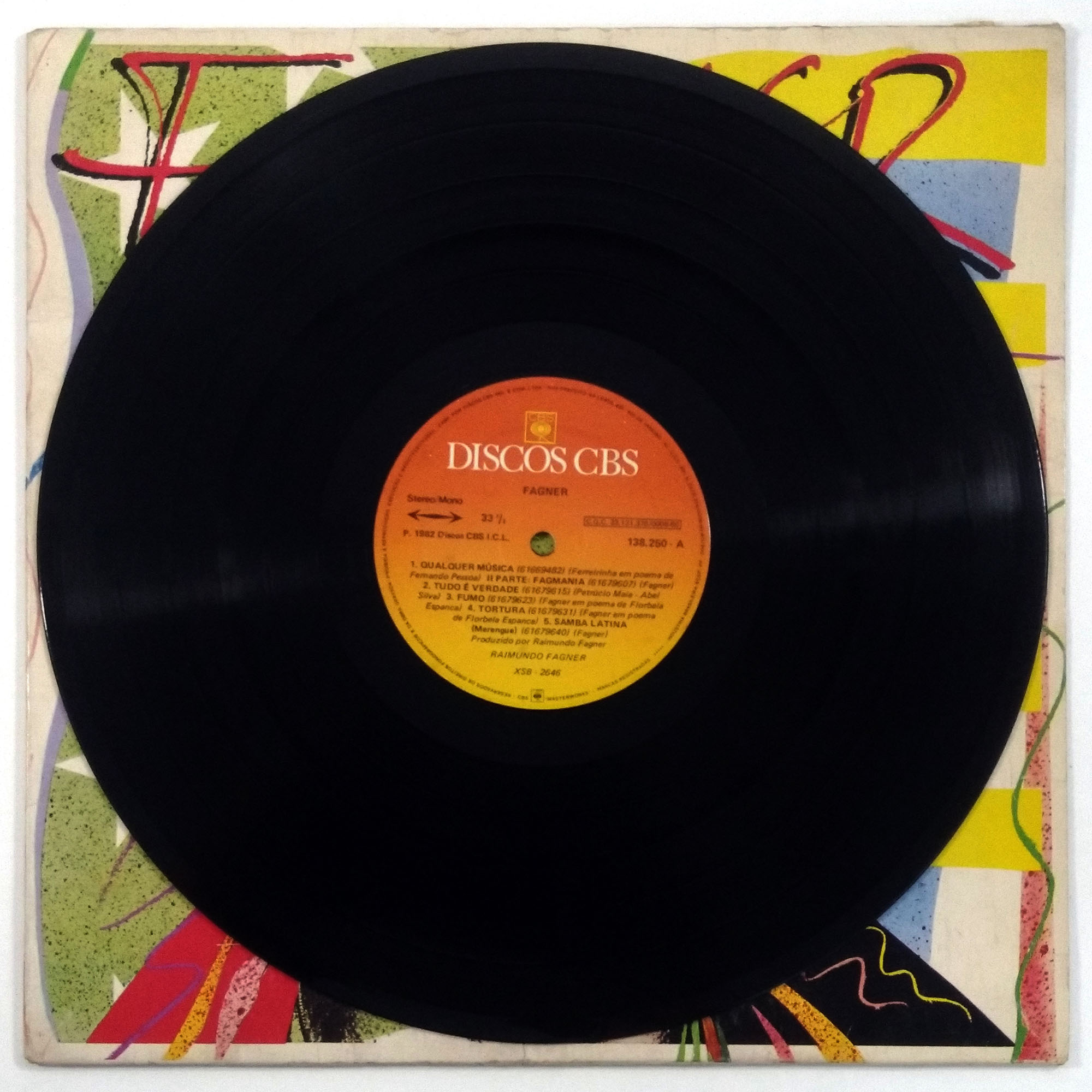 LP Fagner - 1982 - Qualquer Música - Vinil Encarte - Hm - Sua loja de ...