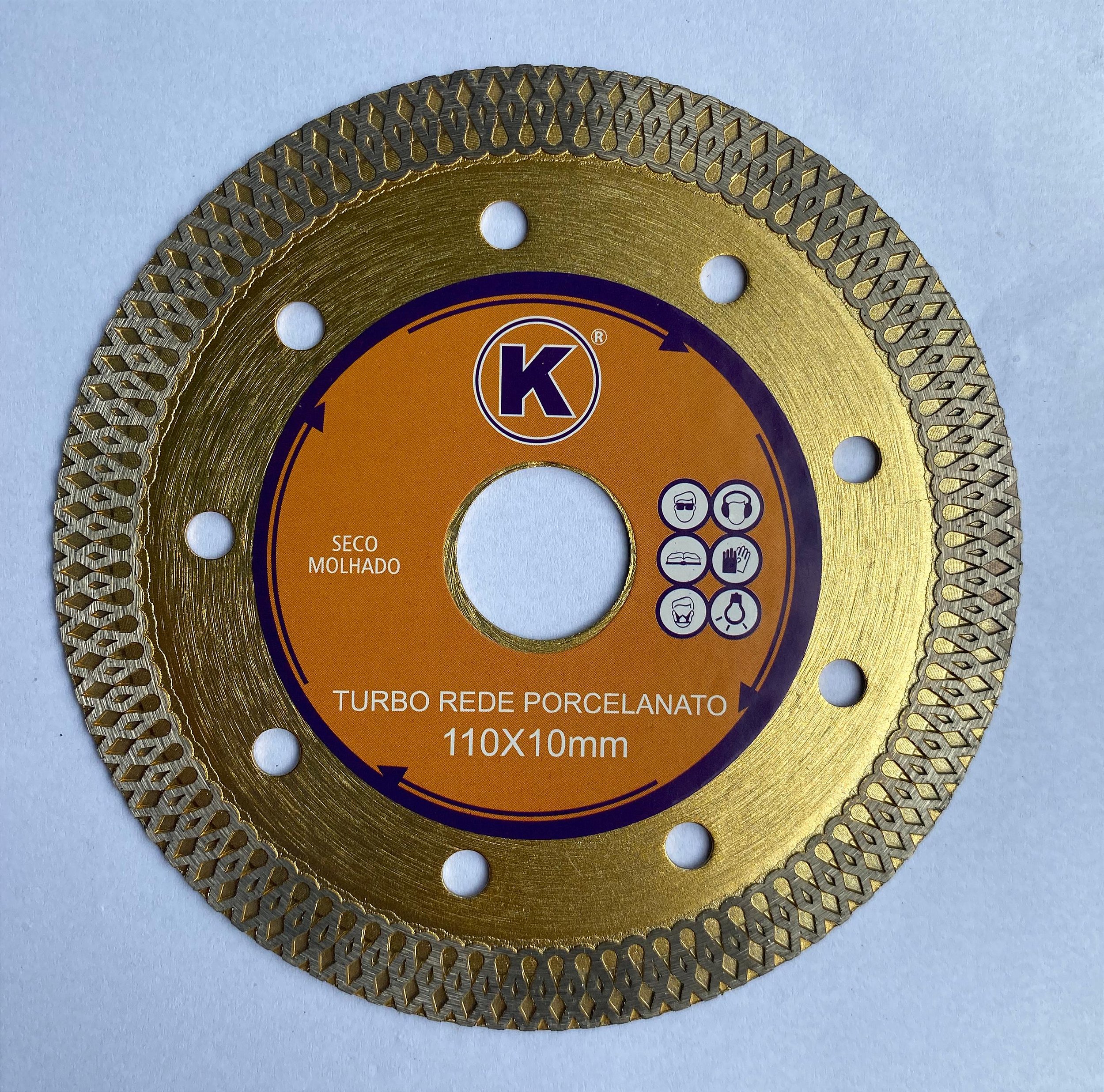 Disco Turbo Rede Porcelanato 110mm - Abrazak Abrasivos - Ferramentas e ...