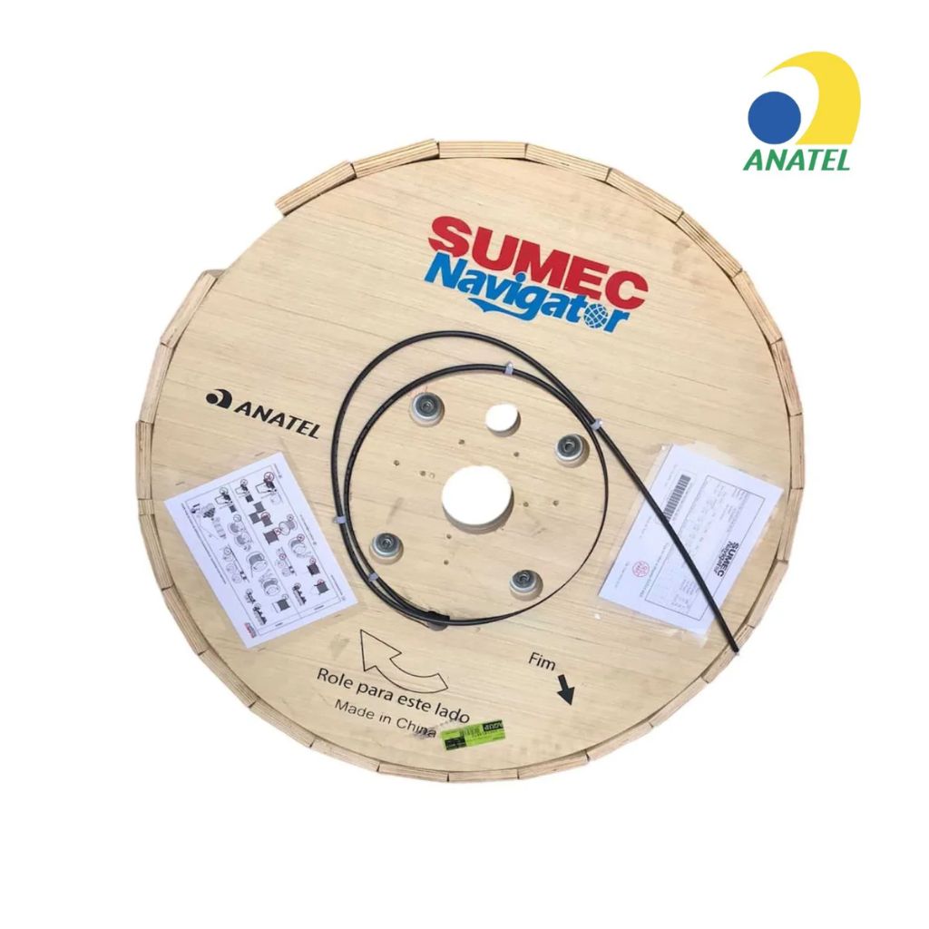 Cabo Fibra Óptica CFOA-SM-ASU80 12FO 3000m Sumec - Diproseg - Segurança ...