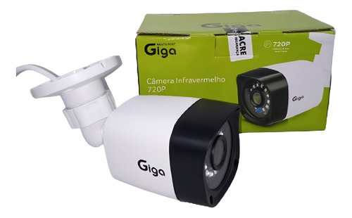 Câmera Bullet Giga GS0461 720p IR 20m Lente 2.6mm IP66 - Diproseg ...