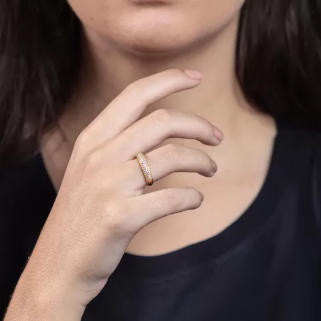 Anel Aparador Luxo - Sterom Joalheria - www.sterom.com.br