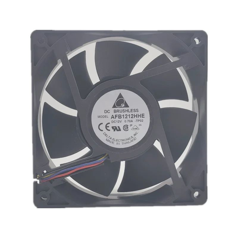 Novo delta afb1212hhe 12v 0.70a 12038 12cm controle de temperatura e velocidade - IGBT SOLUTIONS