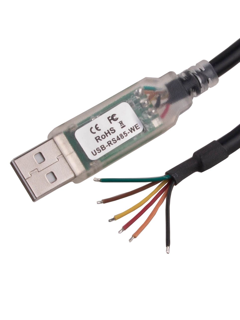 Cabo Conversor de Porta Serial Adaptador, Fio End, Chip FTDI, Suporte ...