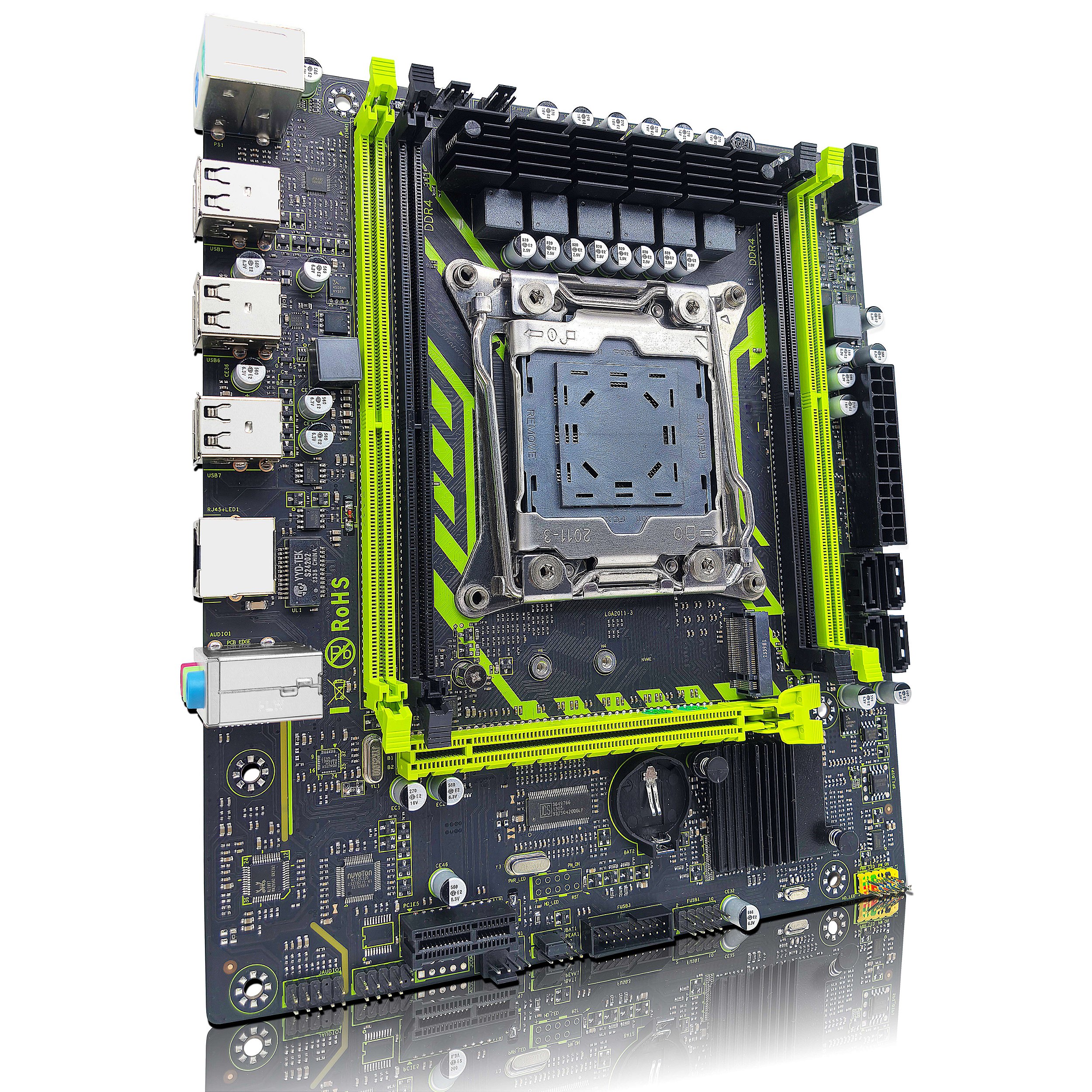 Placa Mãe ZSus X99-8D4 Para XEONS Ddr4 - IGBT SOLUTIONS