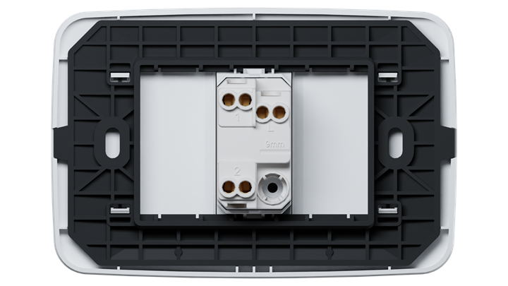 Conjunto 4X2 1 Interruptor paralelo 16a 110-250v 1 Modulo Branco Origen n0502 bl - abb - HG ...