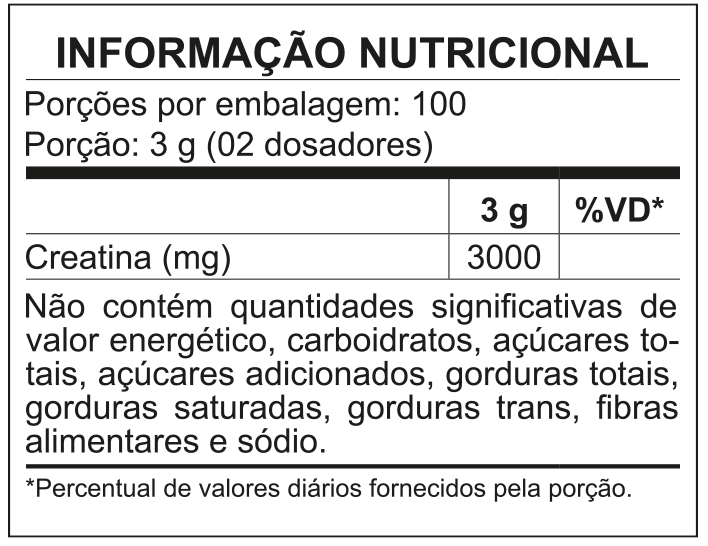 Creatin Up Creatina Monohidratada Refil (300g) - Nutrata - CHARK ...