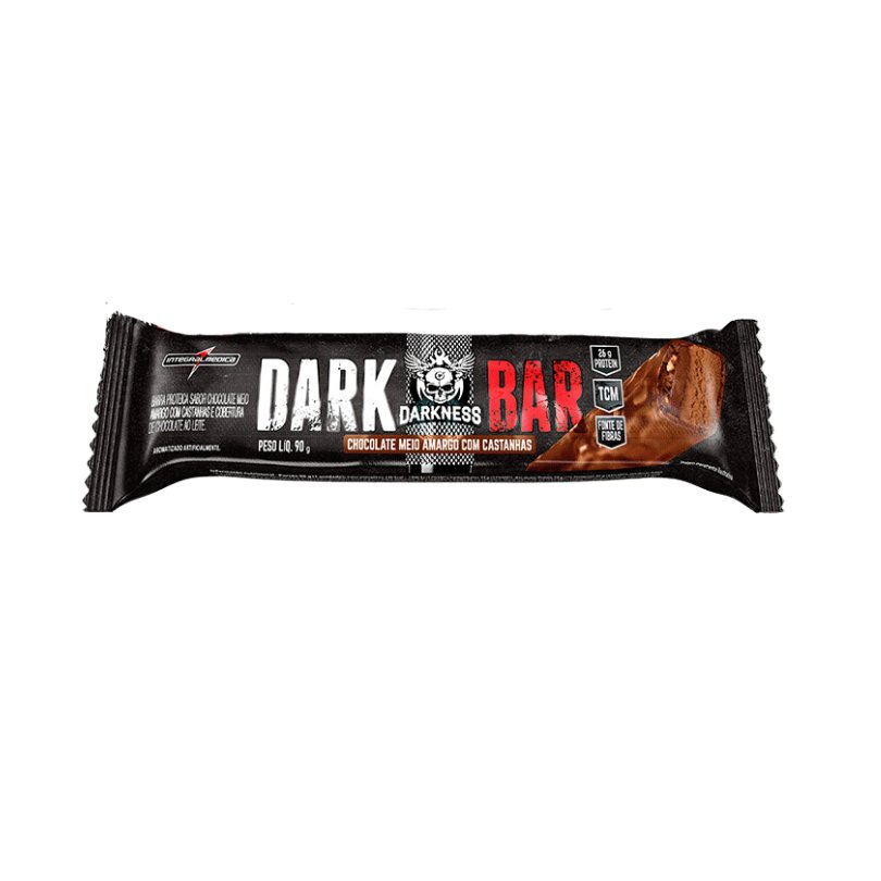 Barra de Proteína Dark Bar 90g - CHARK PRODUTOS NATURAIS E SUPLEMENTOS ...