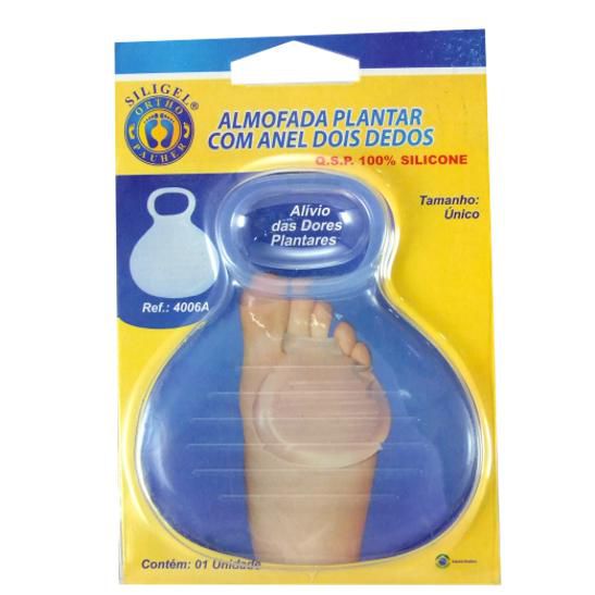 Almofada Plantar - Siligel Anel 2 Dedos R. 4006-A - Saúde Store