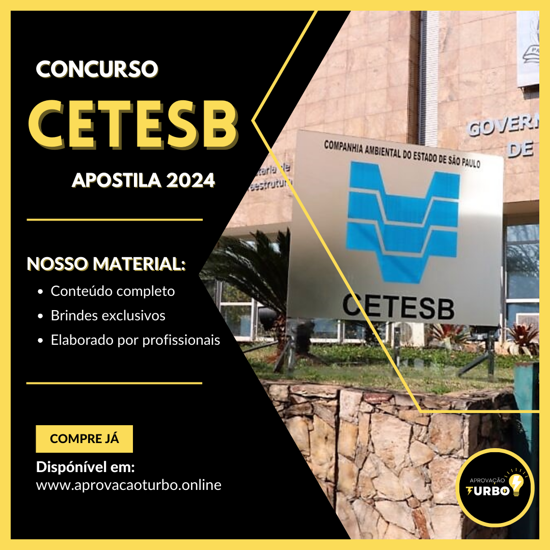 Prova Cetesb 2024 Gabarito - BRAINCP