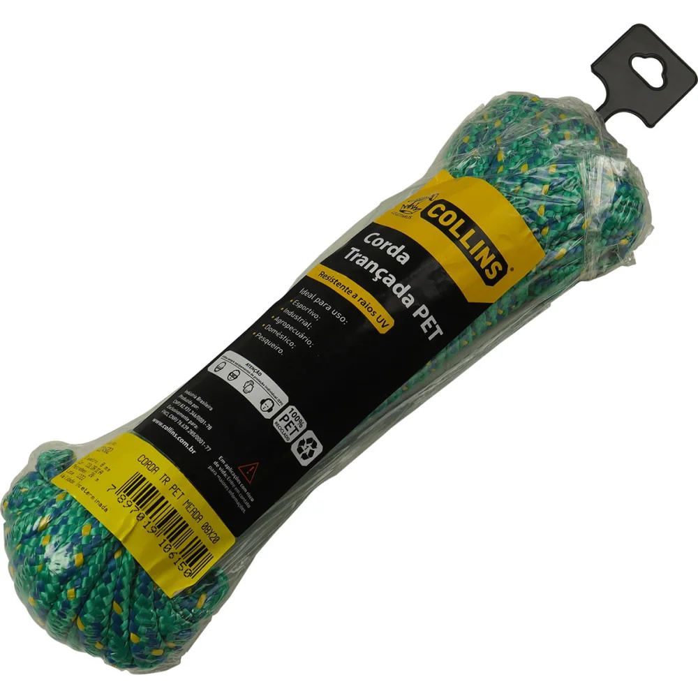 Corda Pet Trançada PC 6MMX20M Meada COLOR - COLLINS - Loja Martinelli ...