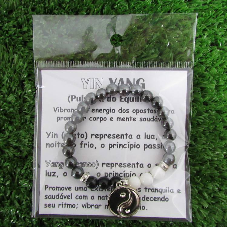 Pulseira do Equilíbrio 8mm - Yin Yang - Brasil Esotérico - A Maior Loja de Produtos Esotéricos ...