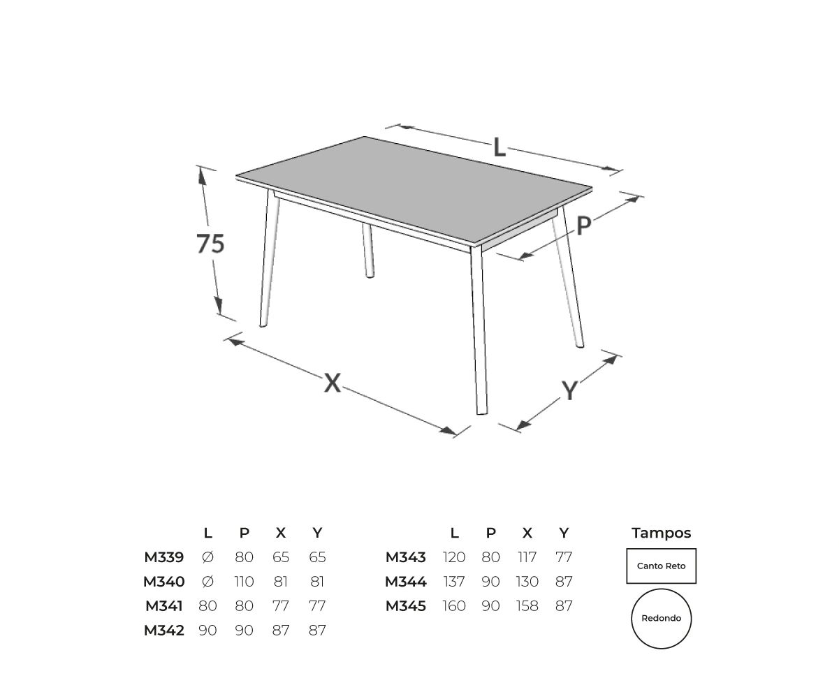 MESA MADRI - J.MARCON - nomadecor