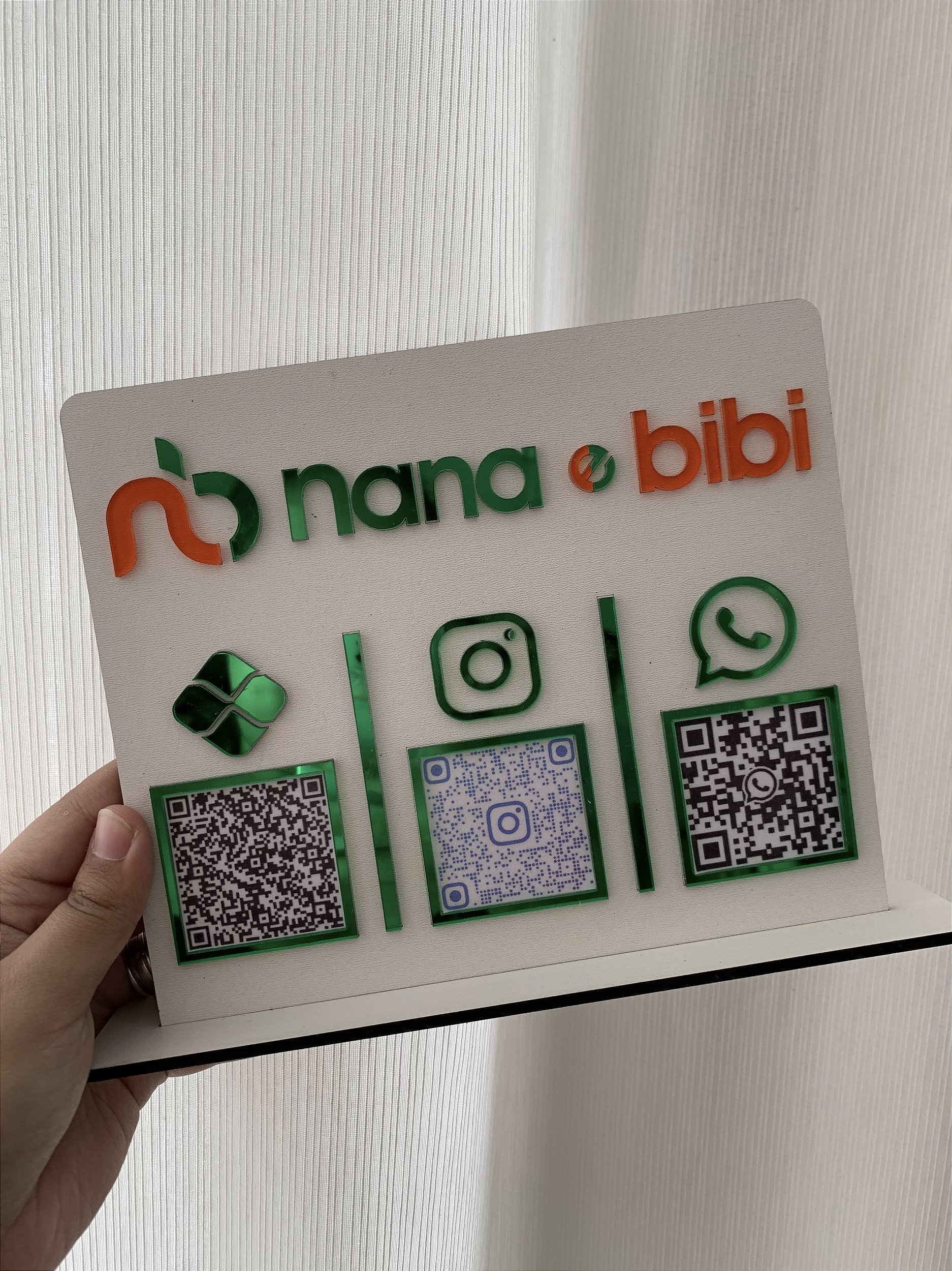 Placa Qr Code - Lima Personalizados