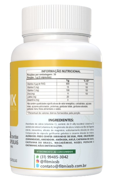 Luteína com Zeaxantina - FIT MIX SB