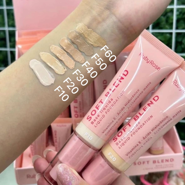 Base Líquida Soft Blend F40 - Ruby Rose - Loja Makeon pvh - sua loja ...