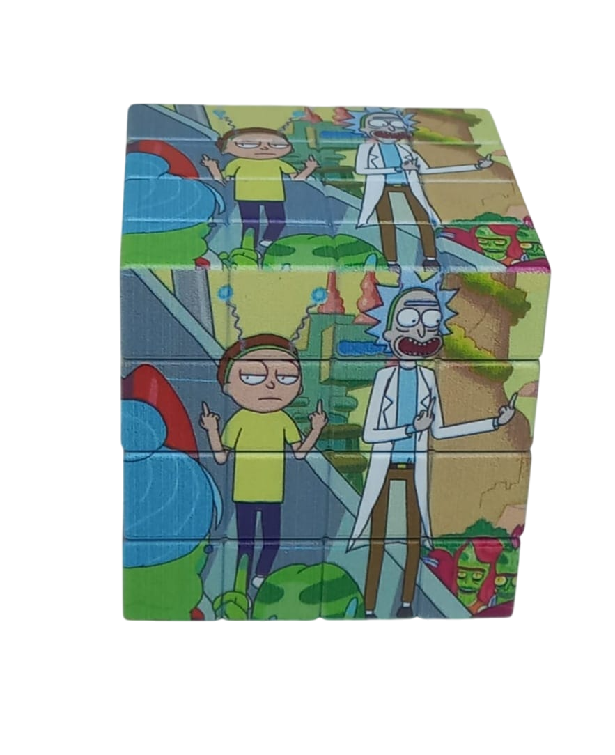 Triturador cubo mágico Atacado Rick and Morthy - Vende demais