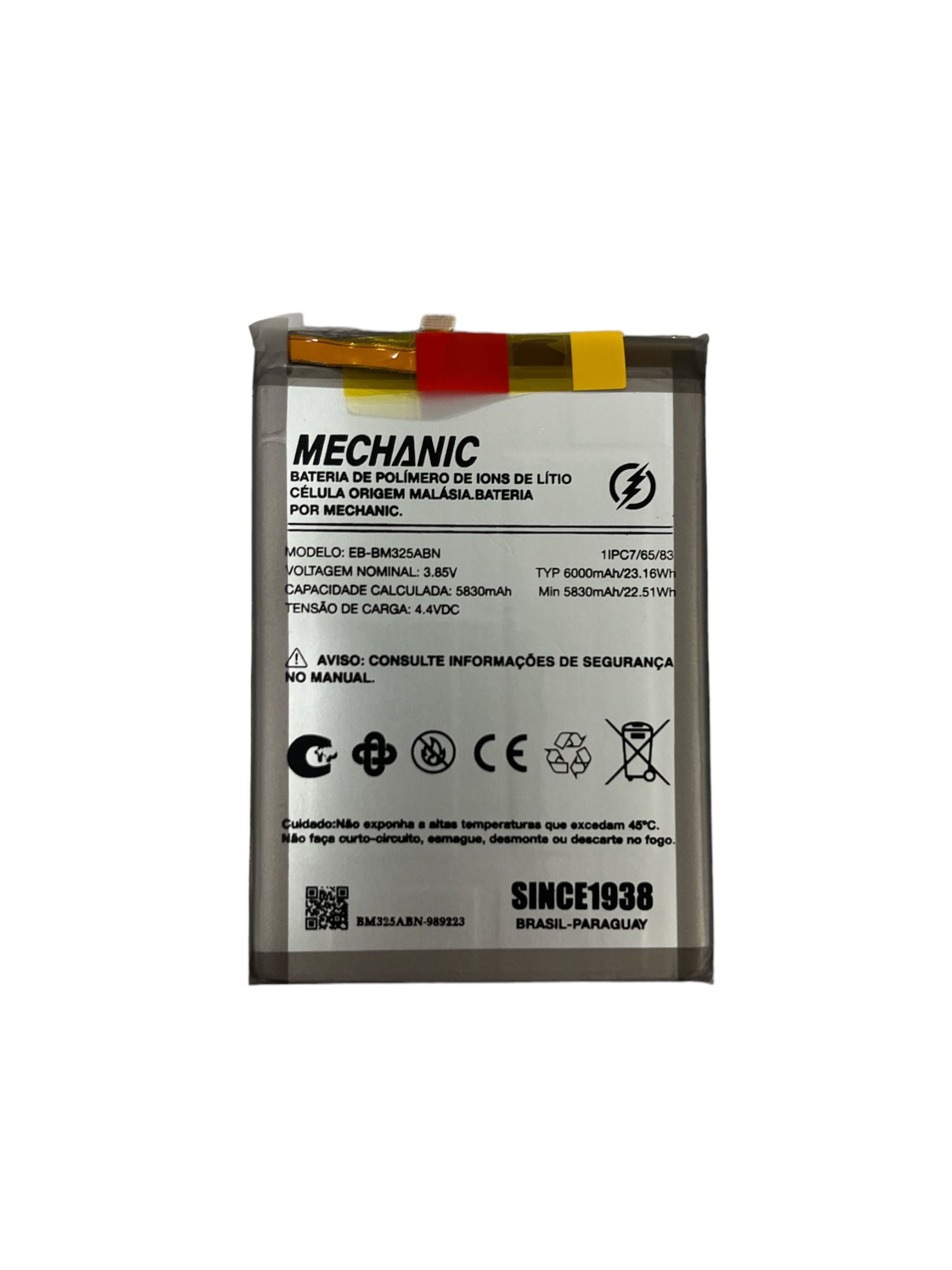 Bateria Samsung M32 5G BM325 Mechanic - 5G Parts Distribuidora