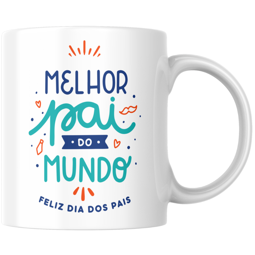 Caneca Melhor pai do mundo - Steicy