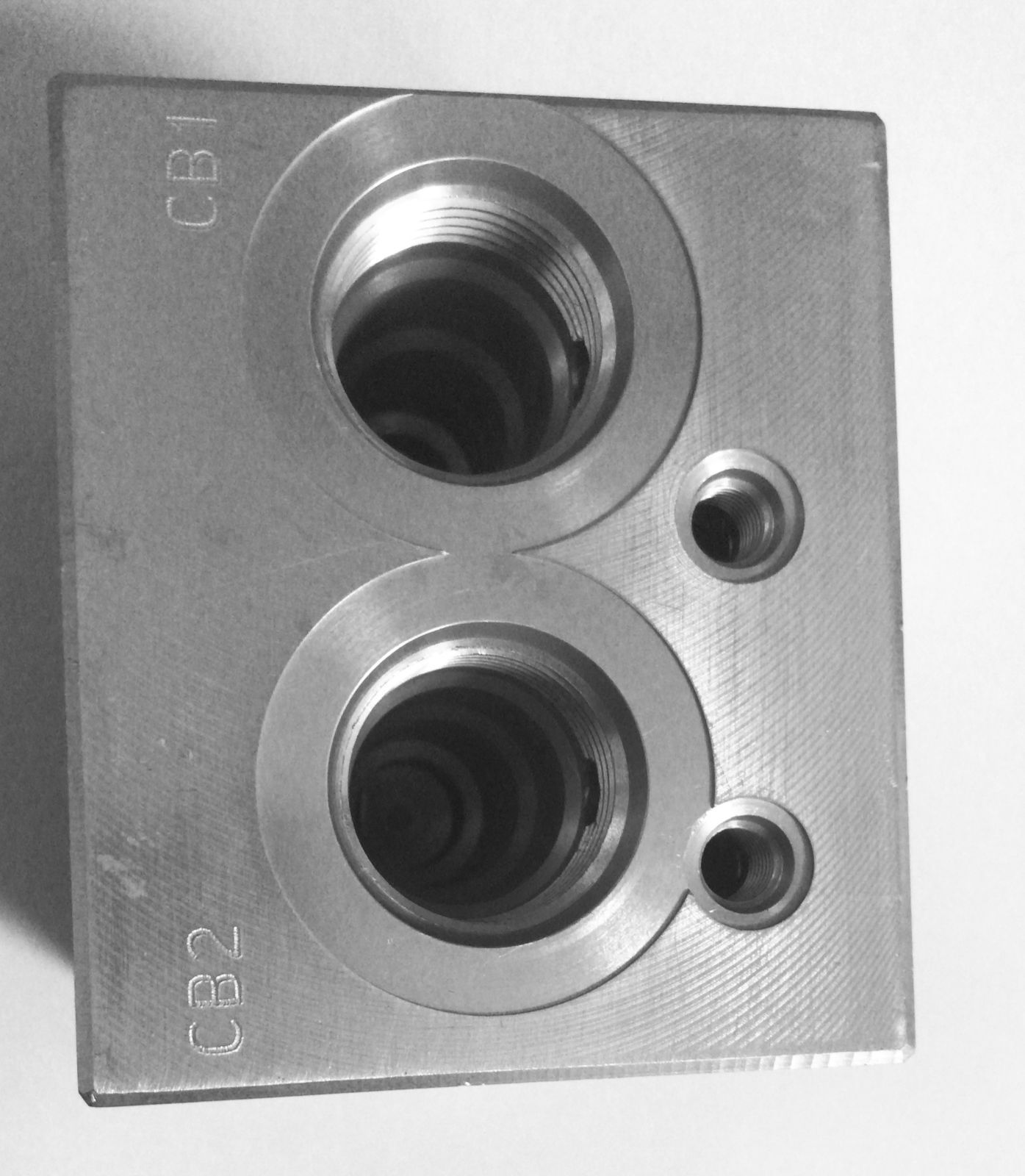 Bloco Sem Válvula Suspensão, Basecutter Parker IC-2548 CB11447498 ...