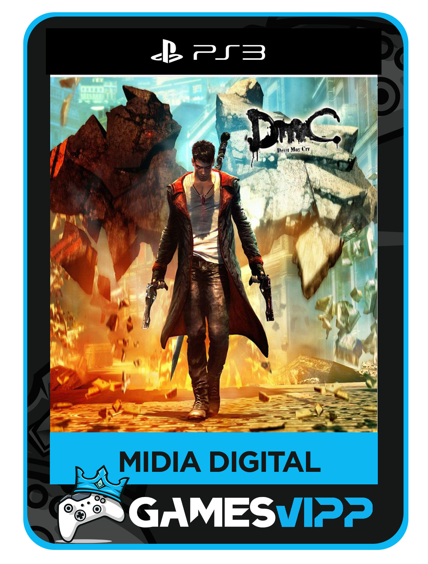 Dmc devil May Cry Ps3 Midia digital