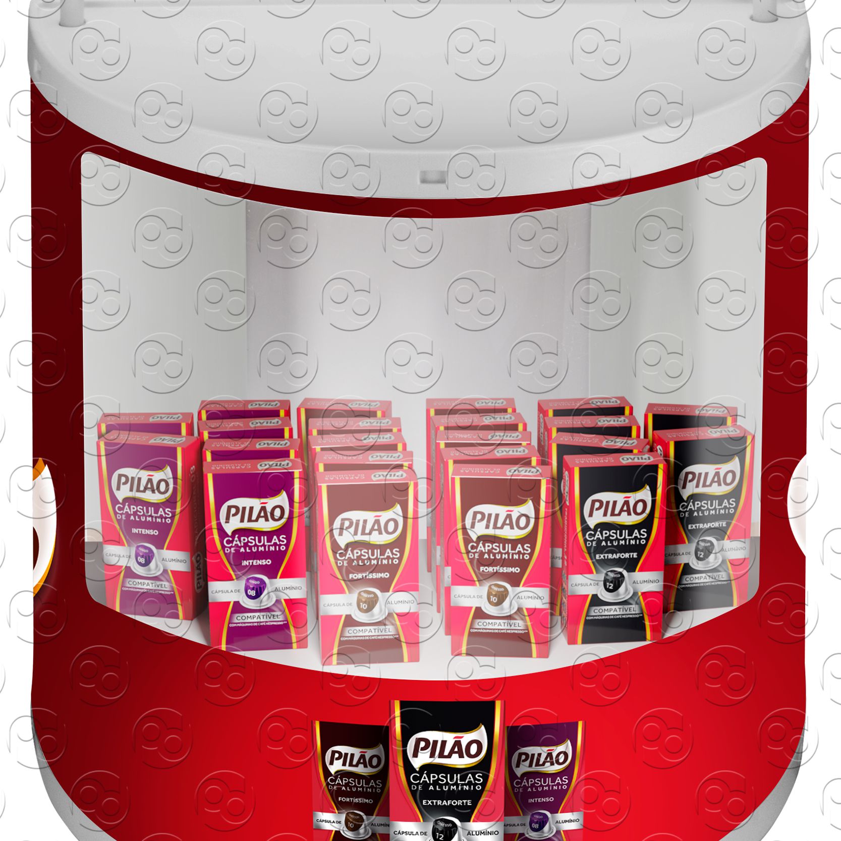 Balcão Promocional Redondo | Vitrine - Promo Display | Balcões ...