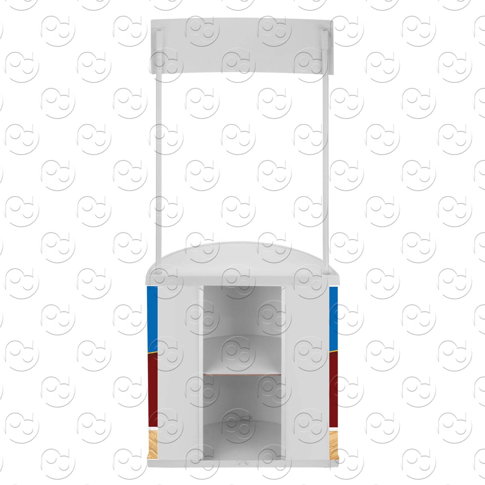 Balcão Promocional Redondo | Econômico - Promo Display | Balcões ...