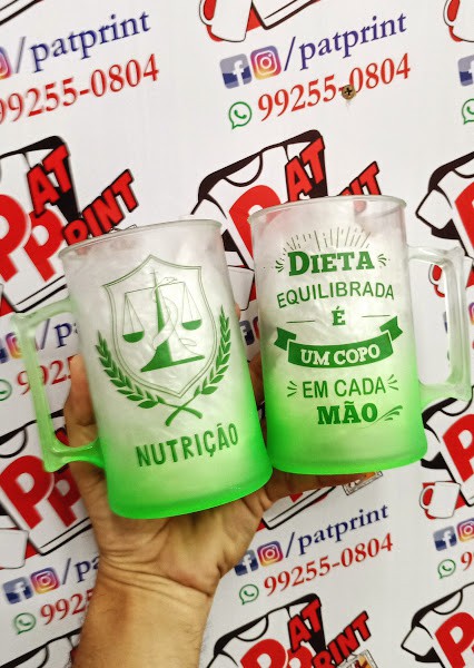 Caneca Choop Acrilica Personalizada Manaus Amazonas - Pat Print ...