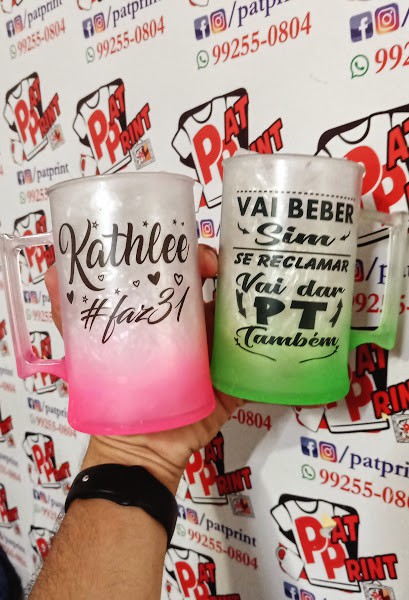 Caneca Choop Acrilica Personalizada Manaus Amazonas - Pat Print ...