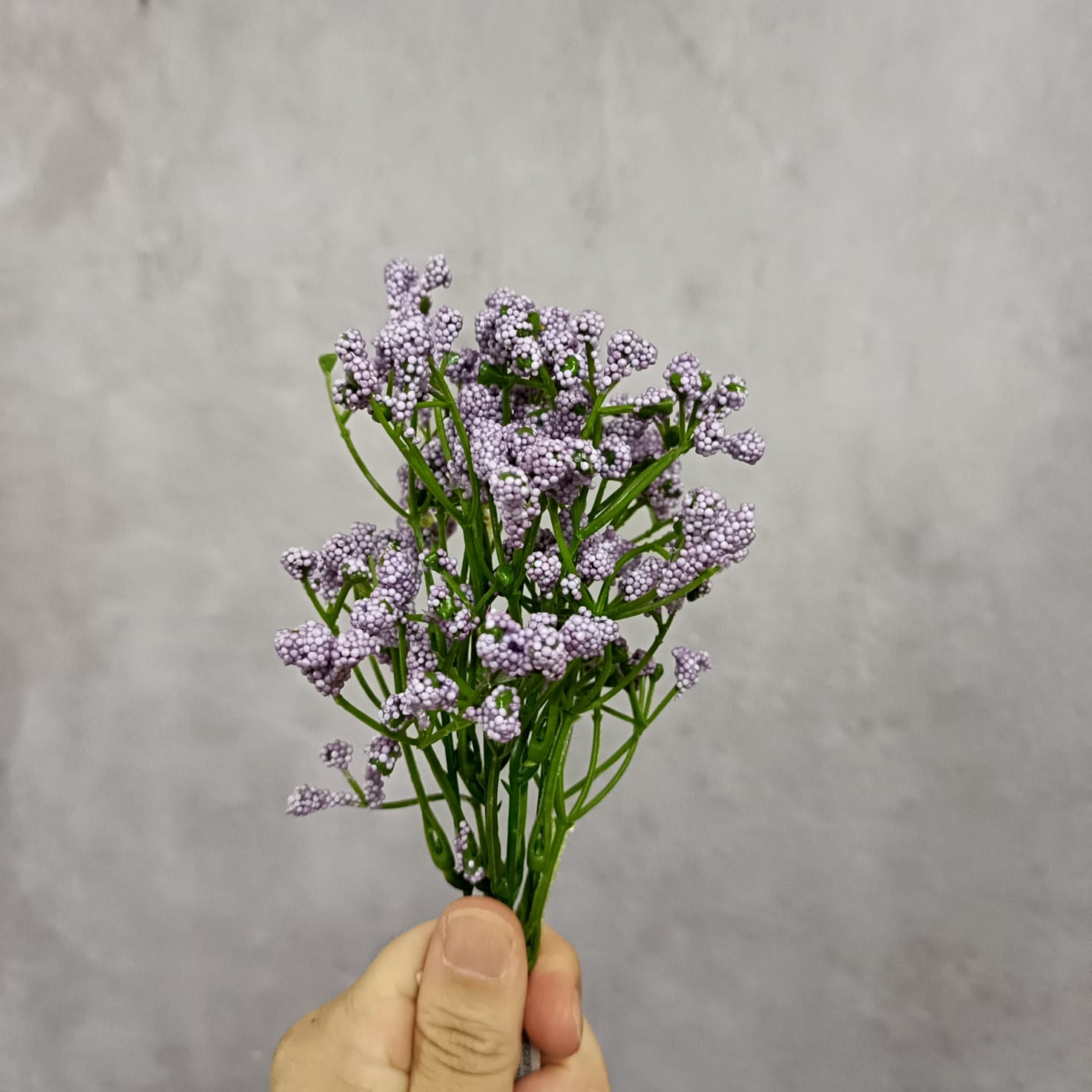 Mini Buquê Mosquitinho Gipso Artificial – 30cm - FINACOR - Flores ...