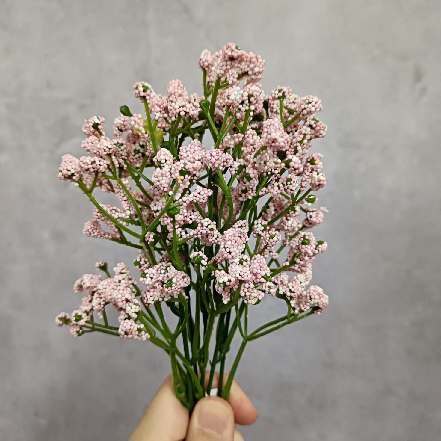 Mini Buquê Mosquitinho Gipso Artificial – 30cm - FINACOR - Flores ...