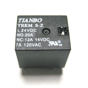 Relé 24V - 20A - 5 Terminais - Eletrônica Cuiabá