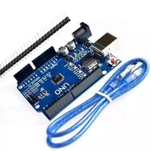 Comprar Arduino UNO R3 CH340G + Barra de pinos + Cabo USB | Arduino e ...