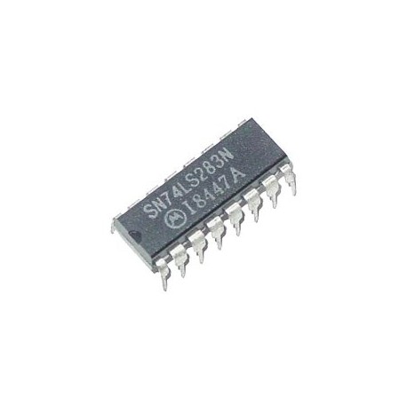 SN 74LS283 - 4-Bit Binary Full Adder with fast carry - Eletrônica Cuiabá
