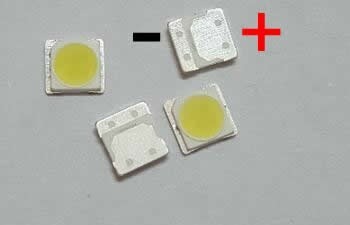 LED LG 6V 2W 3535 - Cód. 1230 - VENDIDO UNITÁRIO - Eletrônica Cuiabá