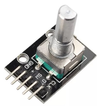 Módulo Encoder Rotativo KY-040 - Eletrônica Cuiabá