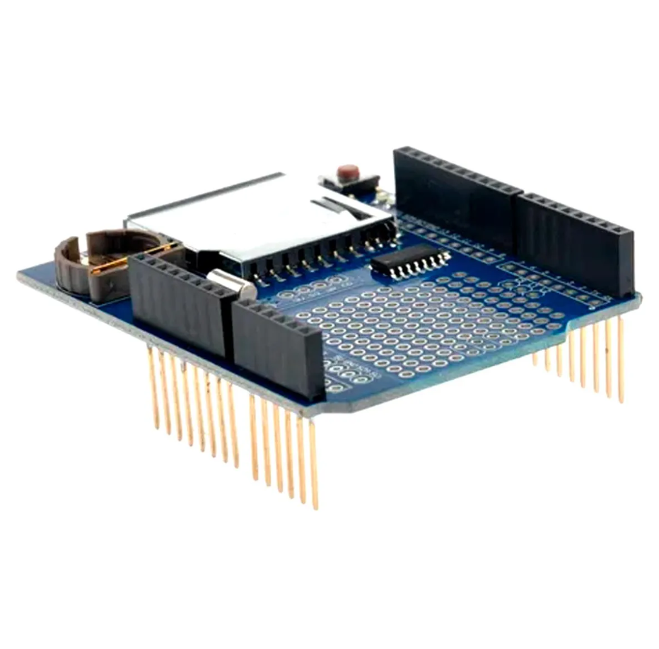 Data Logger Shield Para Arduino Rtc Ds1307 Eletrônica Cuiabá