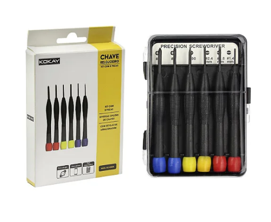 Comprar Kit chave relojoeiro com 6 peças | Ferramentas de Medição e ...